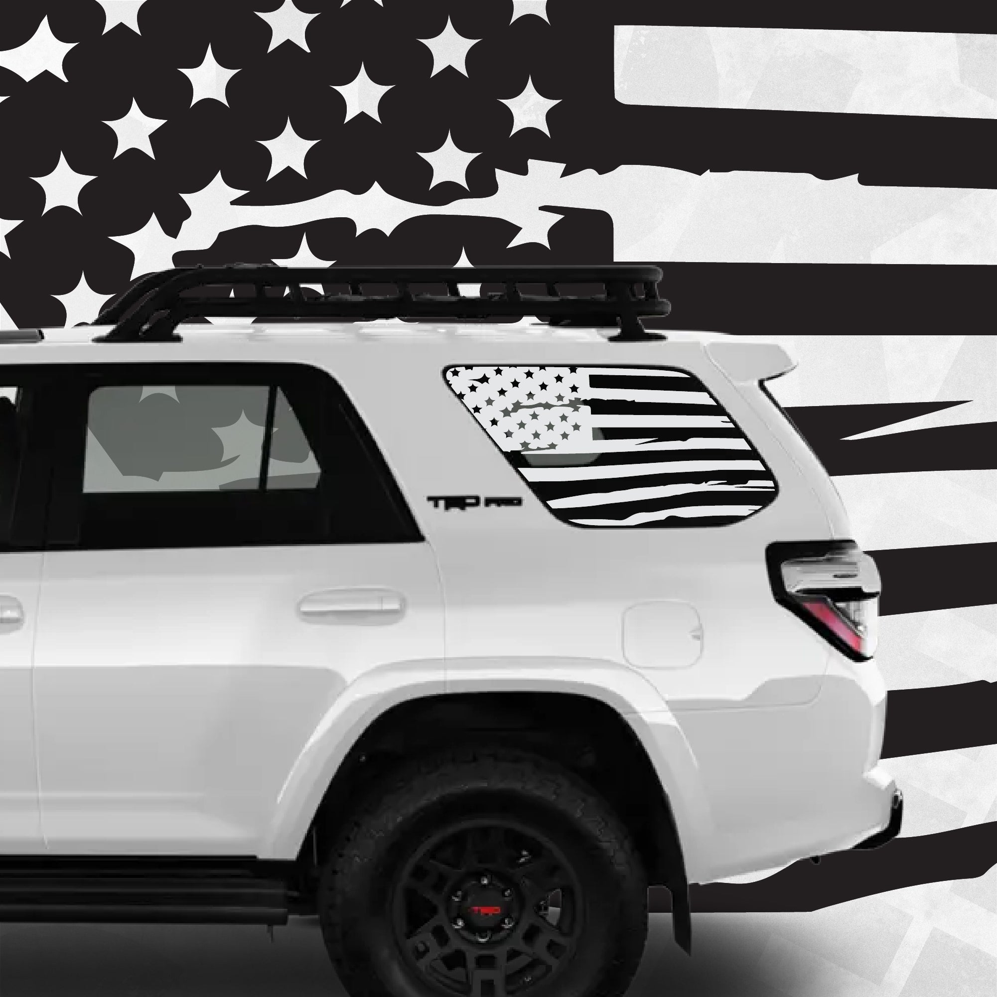 Toyota Window Decals | Custom Rear & Side Graphics