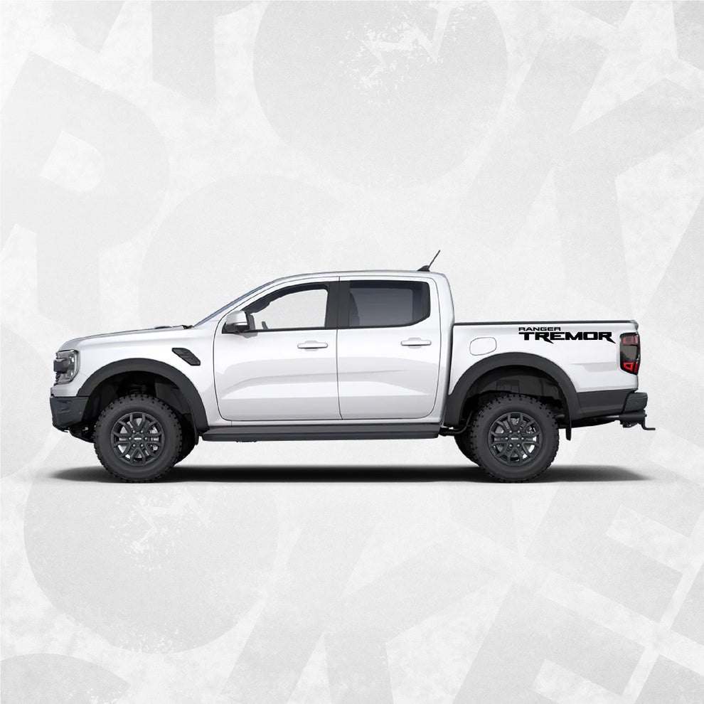 Ford Ranger Tremor Decals, Bedside Graphics, set of 2