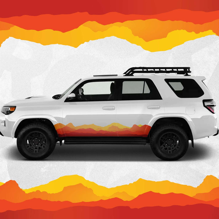 Toyota 4Runner Decal - Rocker Panel Side Wrap Kit