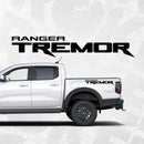 Ford Ranger Tremor Decals, Bedside Graphics, set of 2