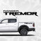 Ford Ranger Tremor Decals, Bedside Graphics, set of 2
