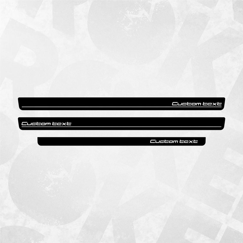 VW CADDY Custom Side Decals